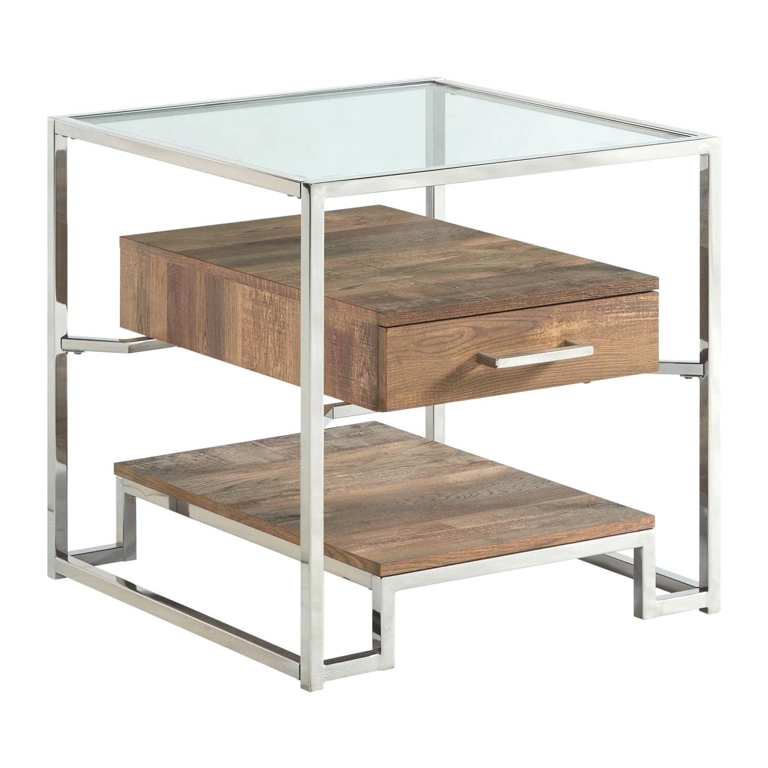 Picket House Furnishings Hampton Square Storage End Table