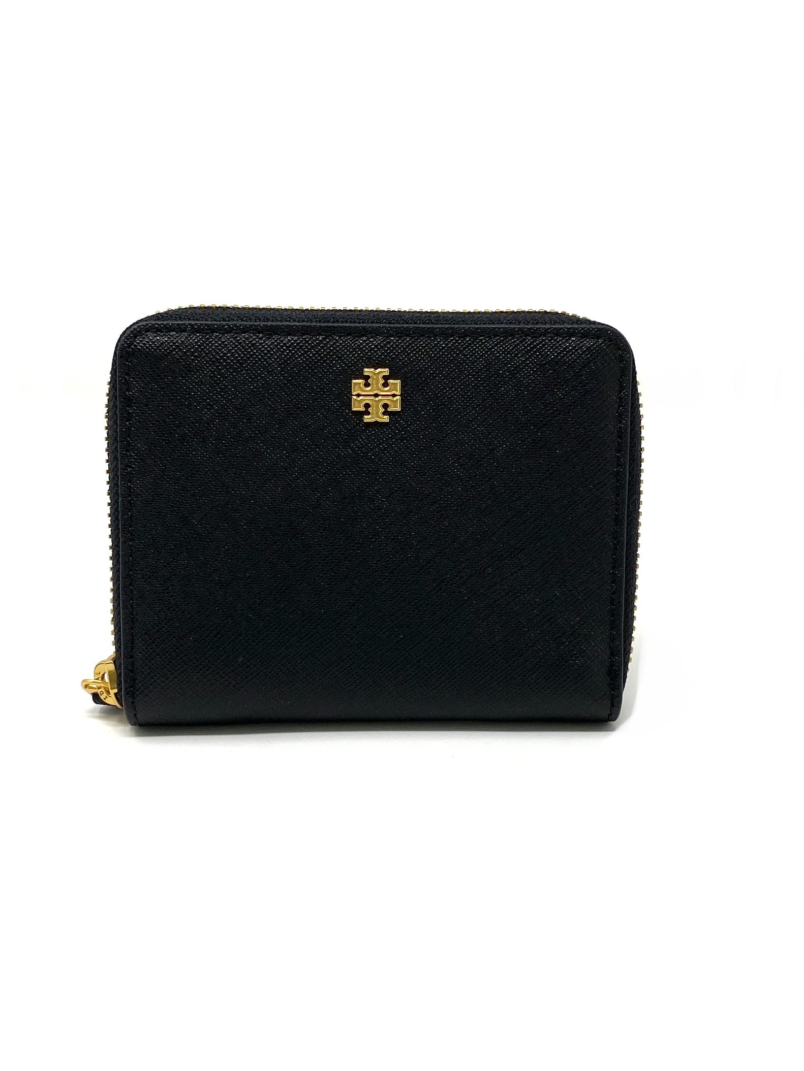 Tory Burch Emerson Medium Wallet 136098 in Black