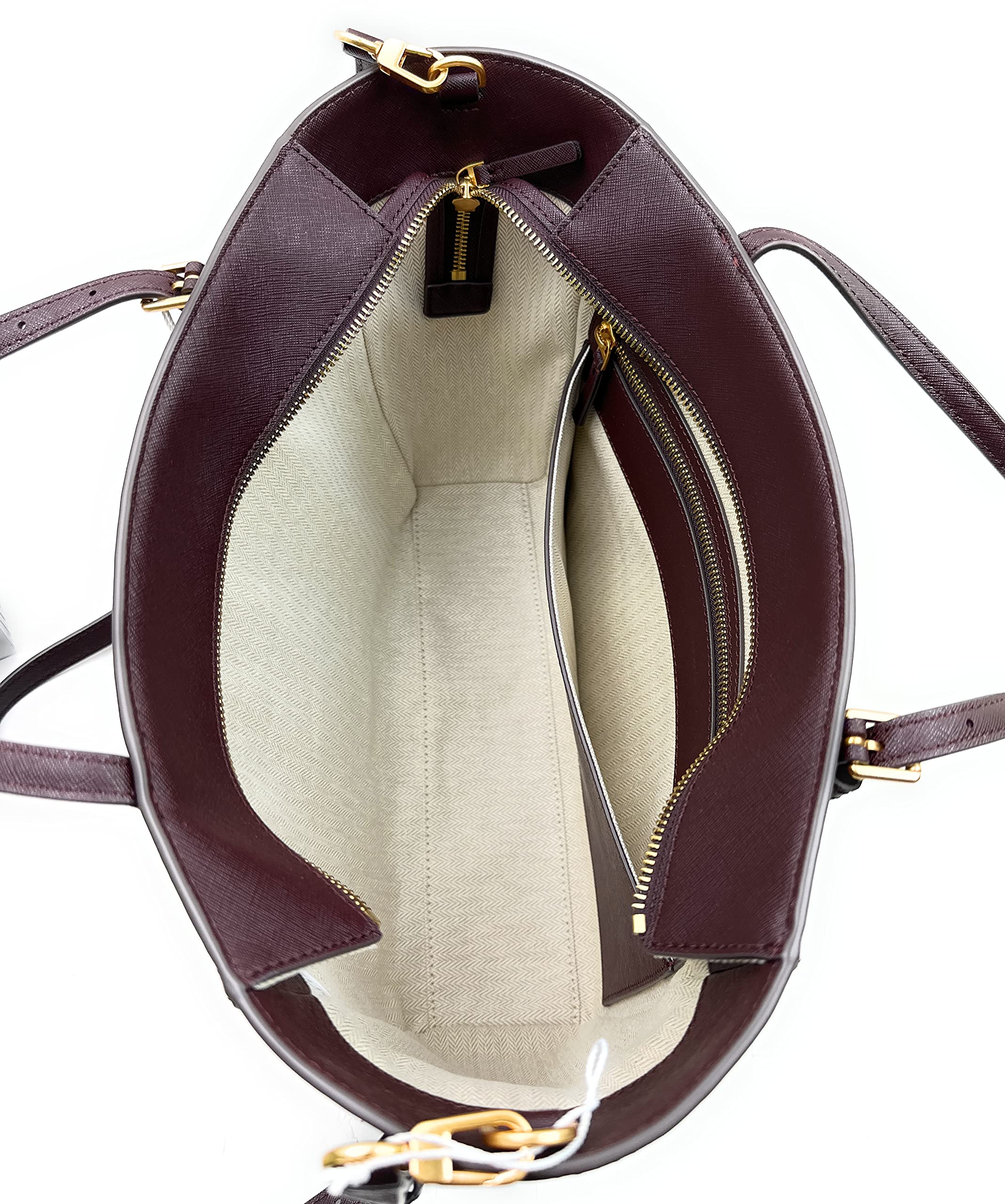 Tory Burch Emerson Leather Women's Tote (Tempranillo)