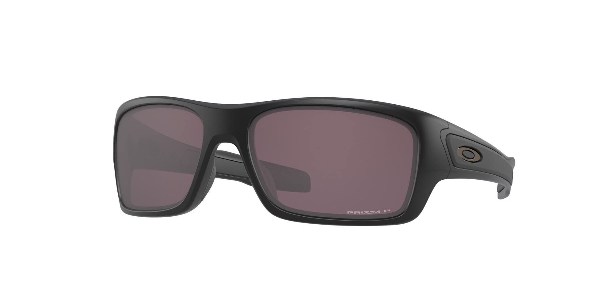 Oakley Youth Oj9003 Turbine Xs Rectangular Sunglasses, Matte Black/Prizm Daily Polarized, 58 mm