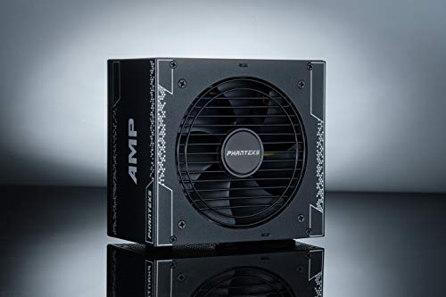 Phanteks (PH-P550G_US01) AMP Series 550W 80PLUS Gold, ATX Power Supply, Fully Modular, Hybrid Mode, Silent Fan, Revolt PRO Link Certified