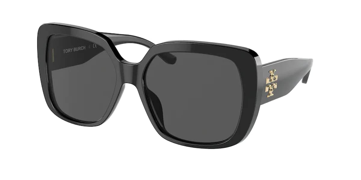 Tory Burch TY7112UM 147471 57MM Tokyo Tortoise/Solid Dark Green Square Sunglasses for Women + BUNDLE With Designer iWear Eyewear Kit
