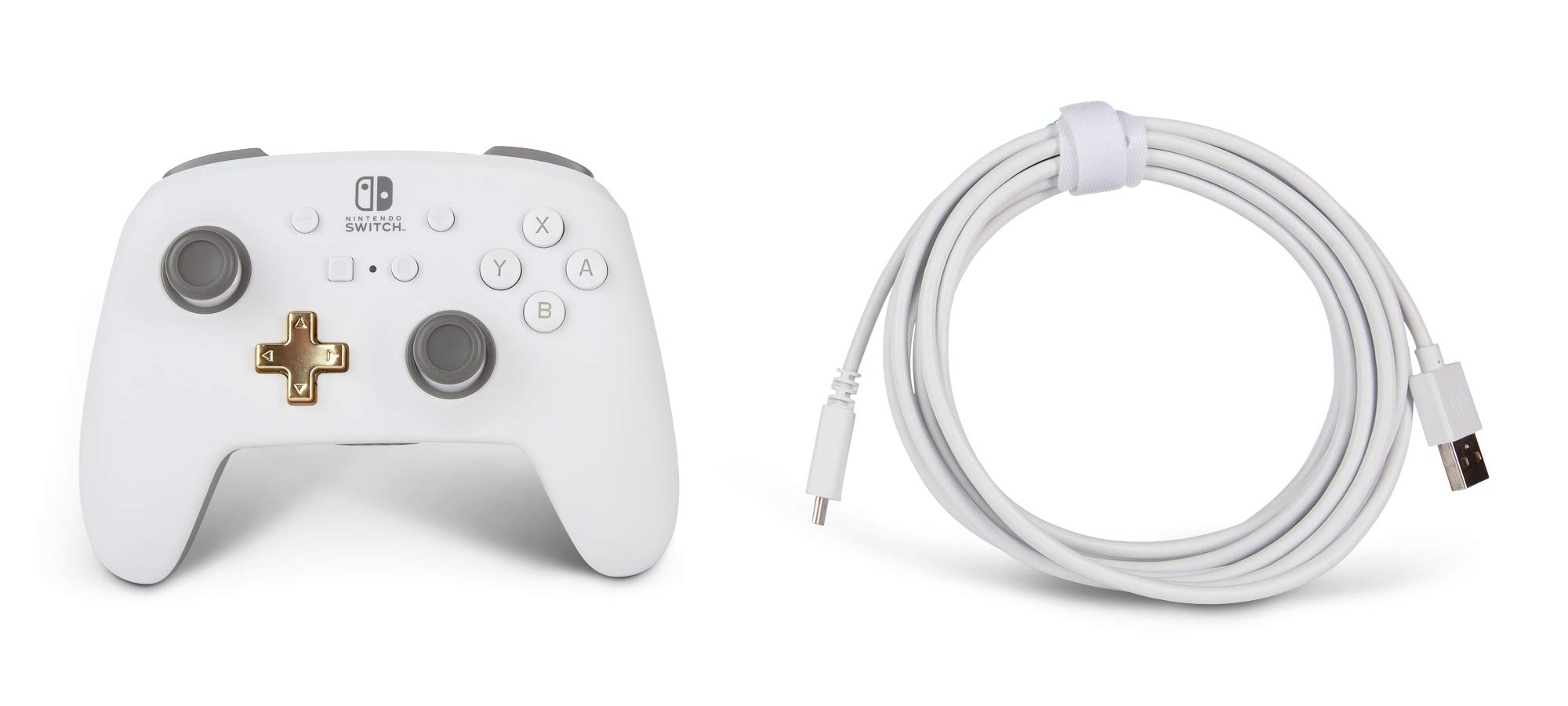 PowerA Enhanced Wireless Controller for Nintendo Switch - White