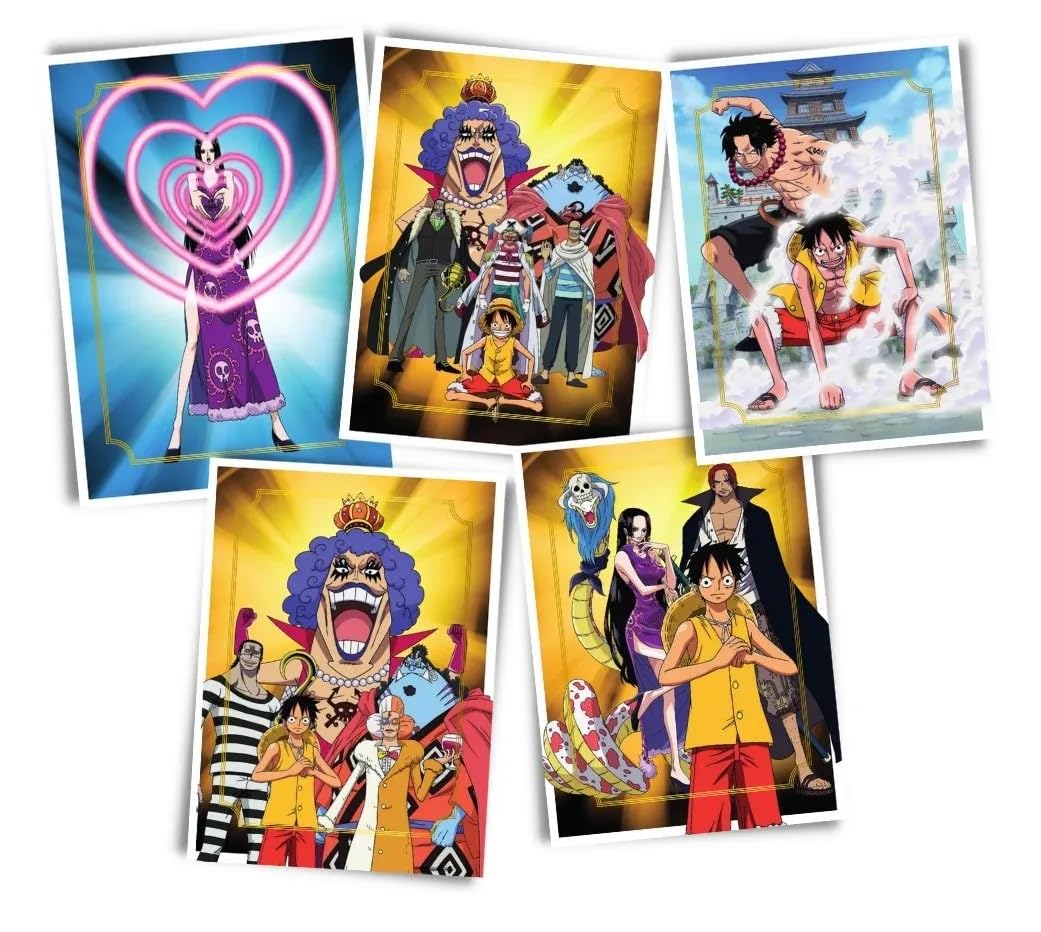 Panini One Piece Sticker - The Decision Battle - Collectible Sticker with LE Cards - Hardcover Bundle
