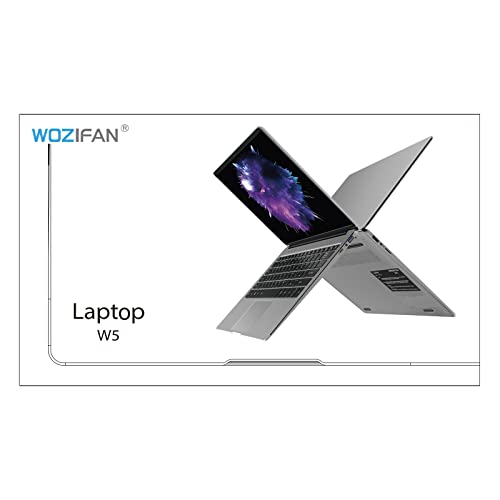 Ruzava 14" Laptop 6GB RAM 64GB Storage Support 1TB SSD Expansion Traditional Laptops Win 10 2.4G+5G WiFi Bluetooth 4.2 USB HDMI 1920x1080 FHD WOZIFAN with Wireless Mouse for Work Study -Silver