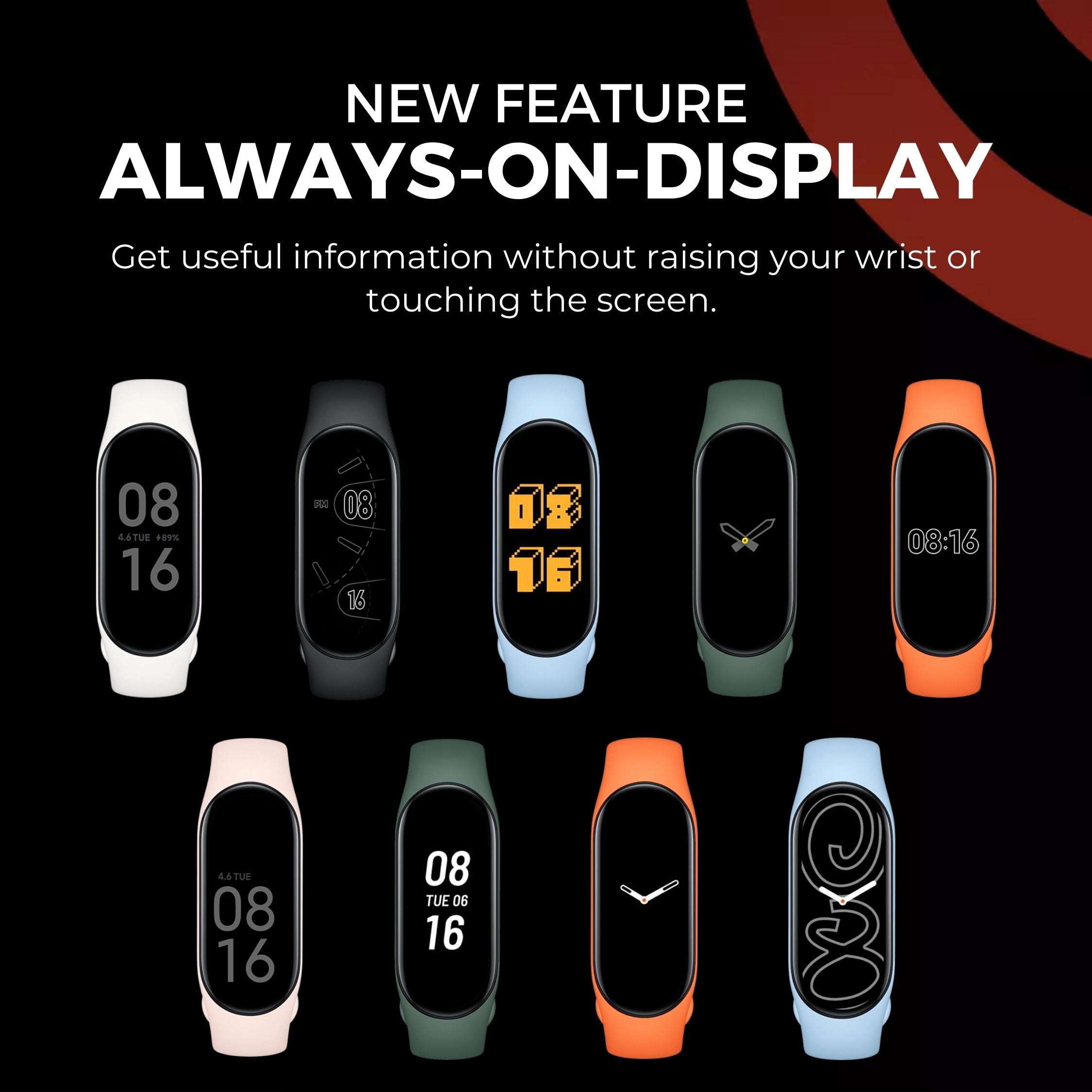 Xiaomi Mi Band 7 Smart Bracelet 6 Color AMOLED Screen Miband 7 Blood Oxygen Fitness Traker Bluetooth 5.2 Waterproof Smart Band