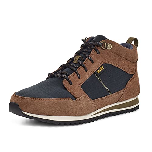 Teva Men's Highside Mid Ankle Boot, Bison Navy, 11