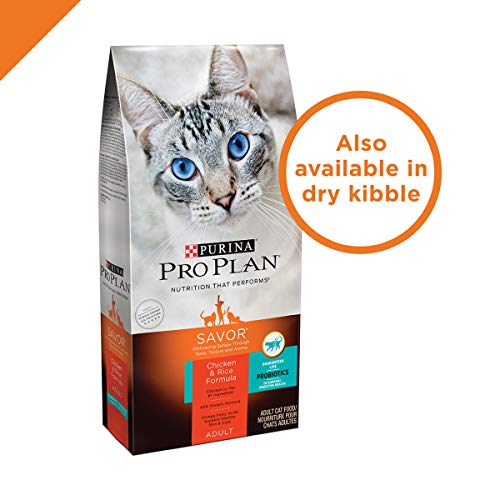 Purina Pro Plan High Protein Cat Food Wet Gravy, Beef and Chicken Entree - (Pack of 24) 3 oz. Pull-Top Cans