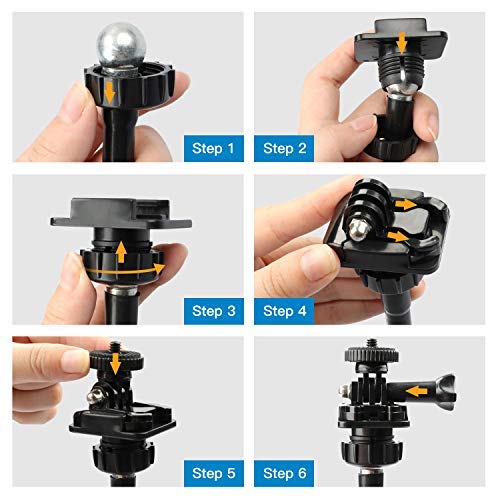 Pipishell Webcam Mount - Flexible Desk Stand Clamp Gooseneck Stand for Logitech Webcam C930e,C930,C920, C922x,C922, Brio 4K, C925e,C615