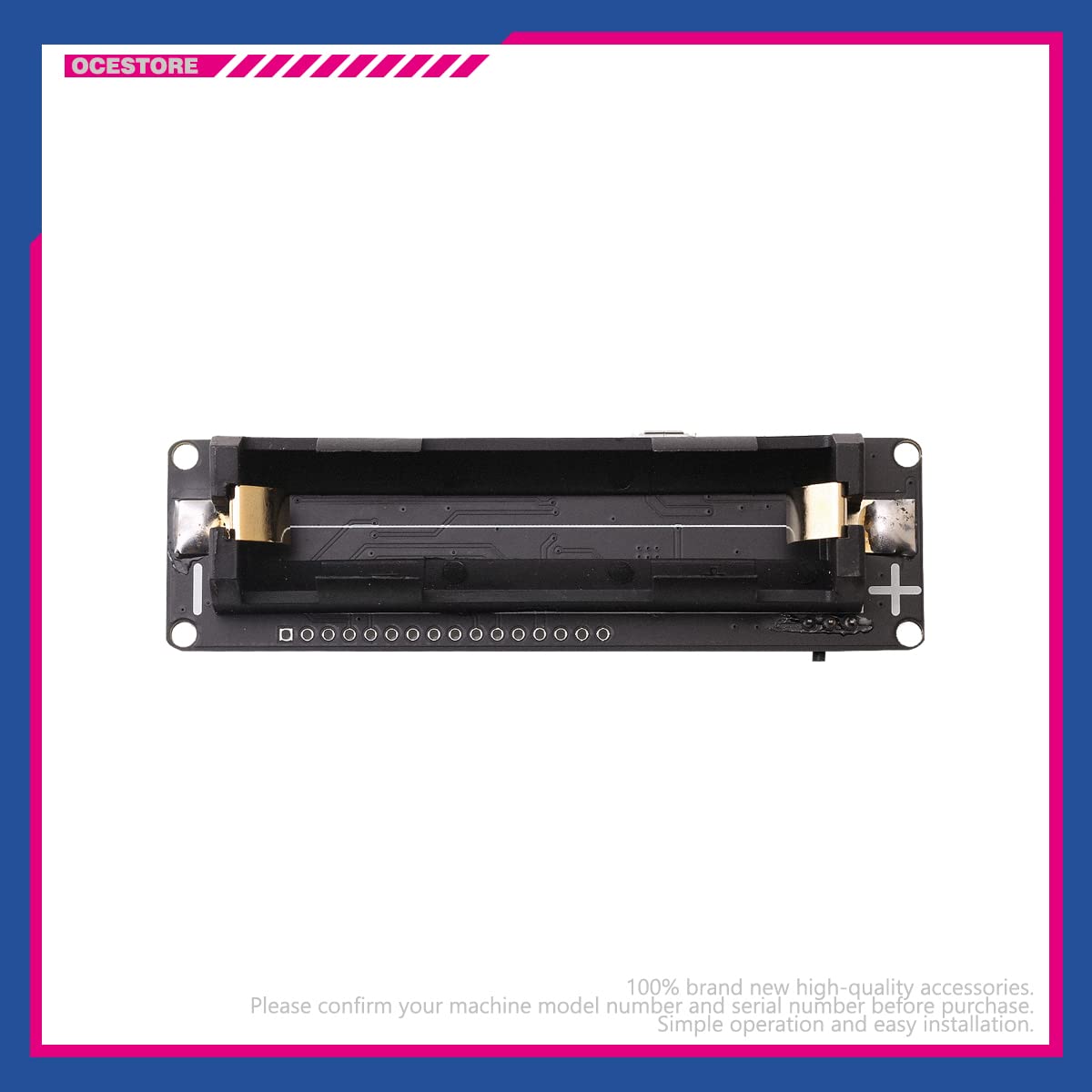 OCESTORE Mini D1 Module Wemos D1 ESP8266 with Battery Slot ESP WROOM 02 Motherboard Compatible with Node-MCU