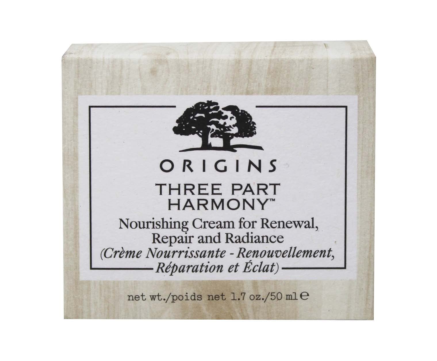Origins Three Part Harmony Nourishing Cream for Renewal, Repair and Radiance, 1.7 Oz (SHOMALVI4752)