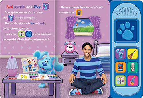 Nickelodeon Blue's Clues & You! - Play Day with Blue! Sound Book - PI Kids (Play-A-Sound)