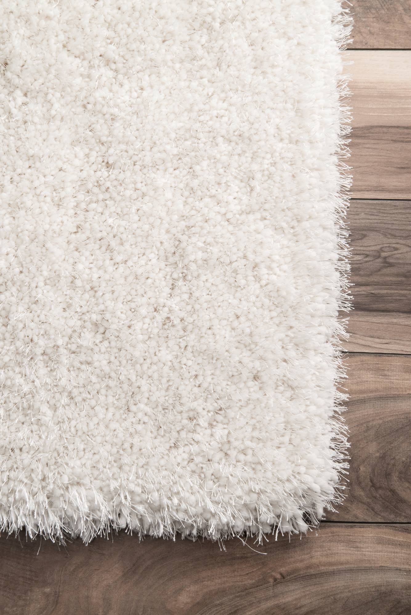 nuLOOM Luna Dusk Shag Area Rug , 7' 6" x 9' 6", Ivory, Rectangular