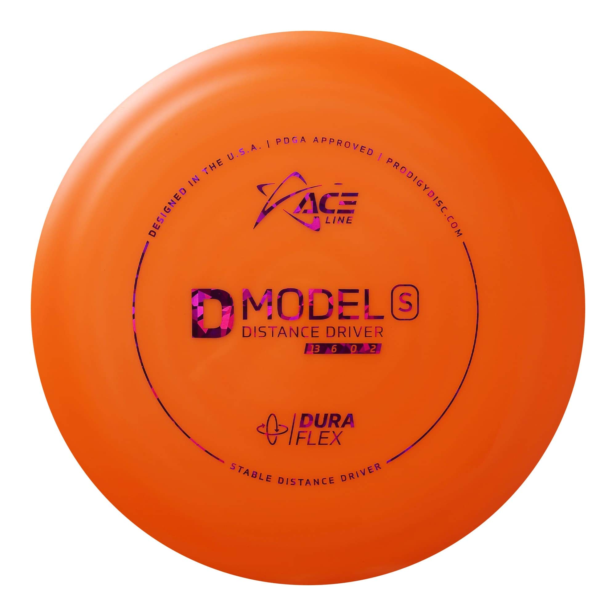 Prodigy Disc Ace Line Glow DuraFlex D Model S Distance Driver Golf Disc [Colors May Vary] - 170-175g
