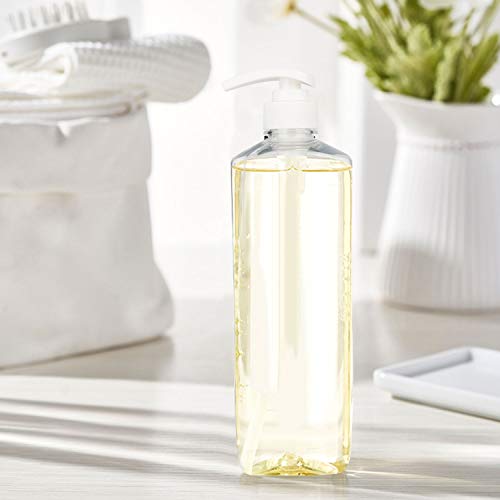 Plastic Pump Bottle 32oz，Woaiwo-q Soap Dispenser Empty Shampoo Dispenser Bottles for Cleaning Solutions,Hair,Oils,(3 Pack.1000ml)