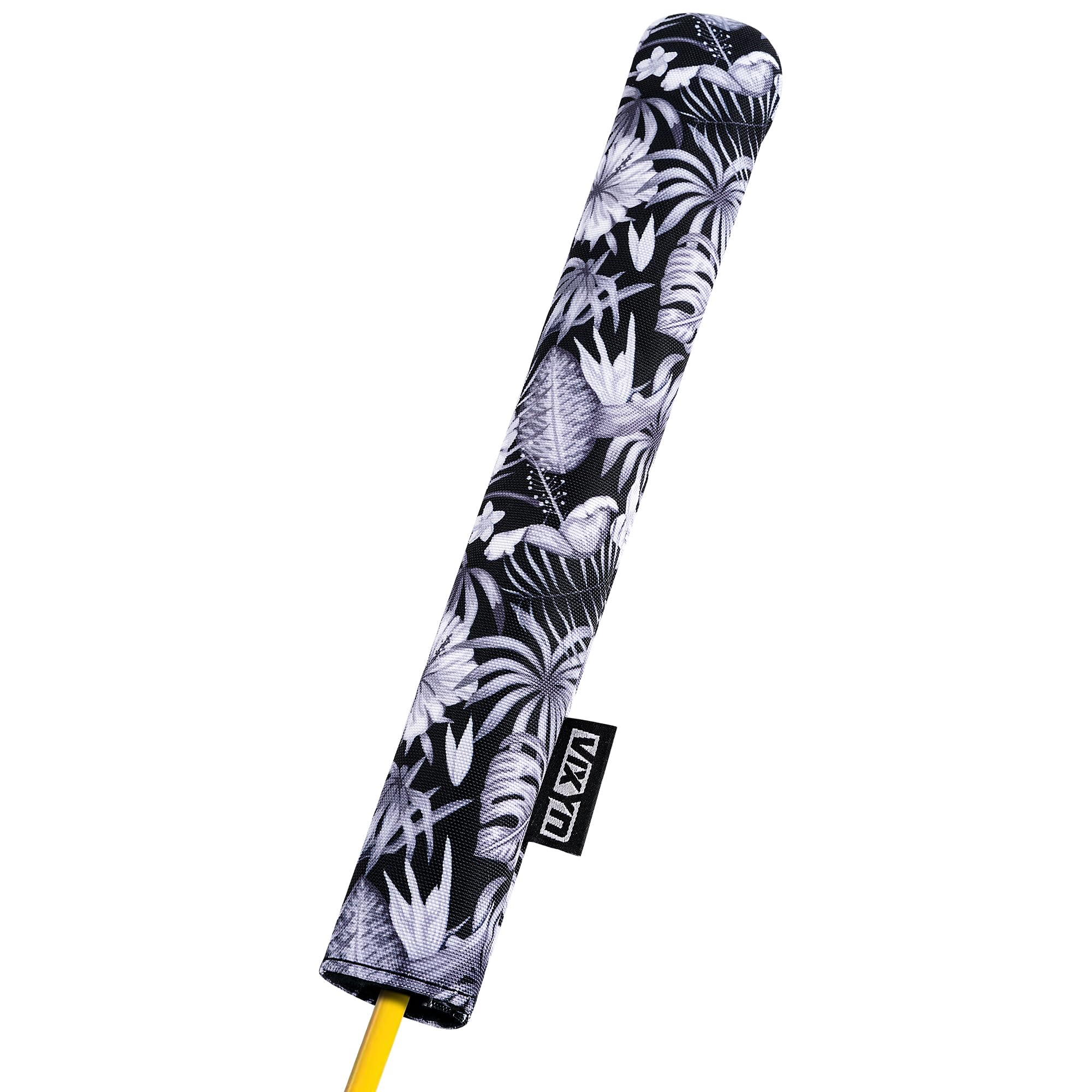 VIXYN Alignment Stick Cover - Cool Golf Alignment Stick Cover - Stick Holder Covers are 14' and Hold Up to 3 Alignment Sticks Golf (Black Brush)