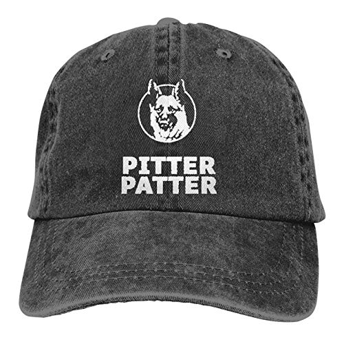 Pitter Patter LetterKenny Unisex Washed Retro Denim Hats Adjustable Dad Hats Baseball Hat…