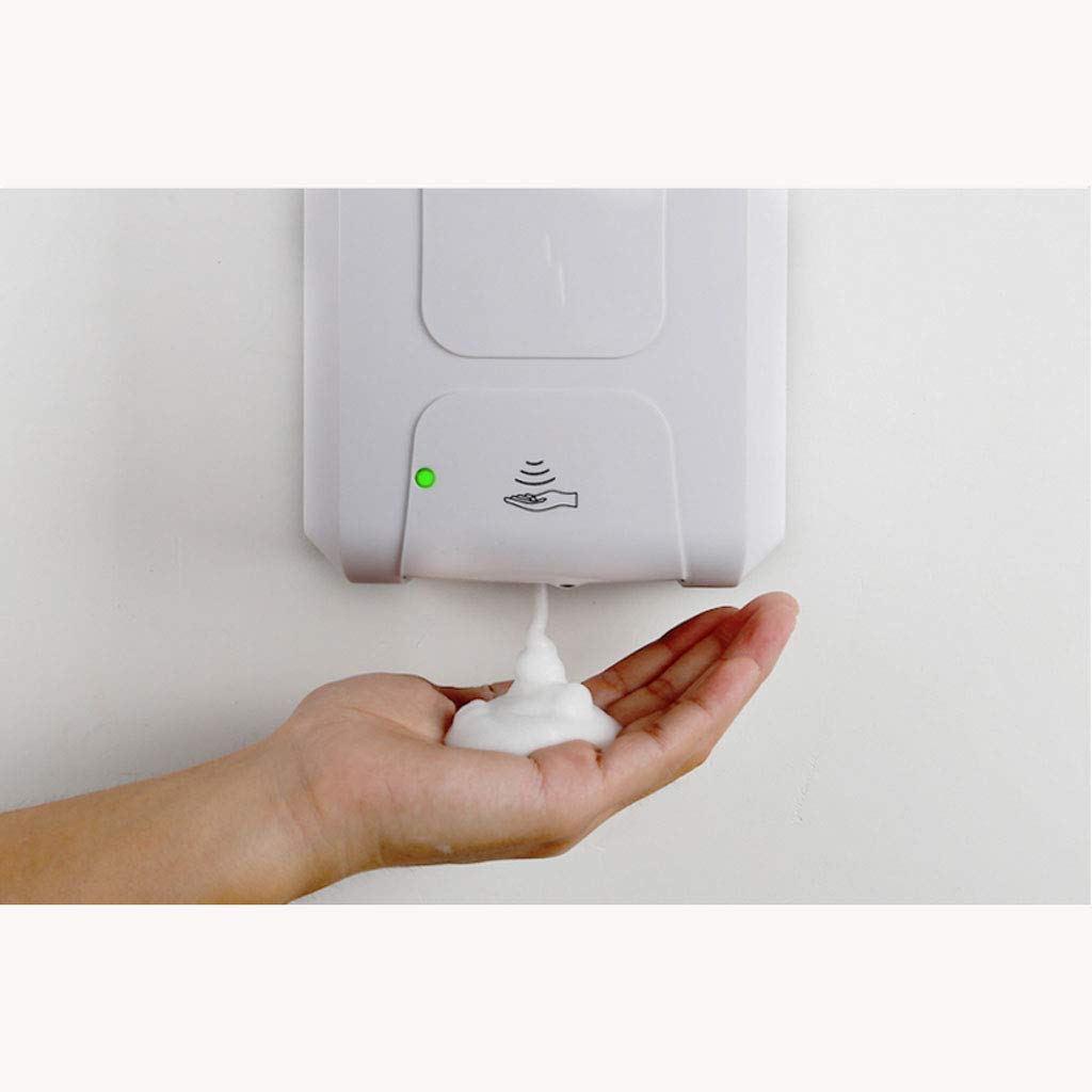 Soap Dispenser Bathroom 1200ML Automatic Soap Dispenser for Bathroom and Kitchen Foam Soap Dispensers, Wall-Mounted/Countertop Kitchen Soap Dispenser