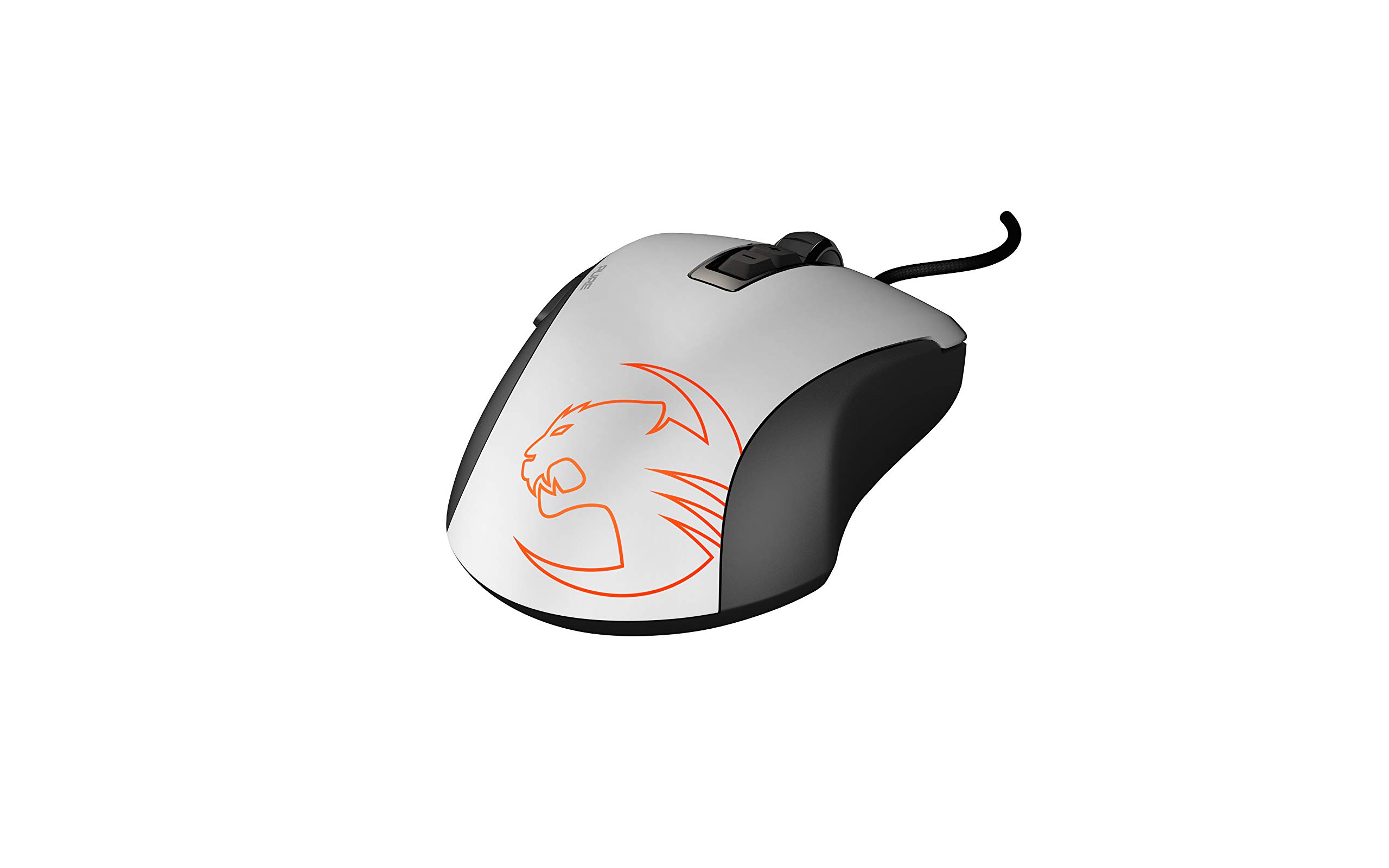 ROCCAT KONE Pure Owl-Eye β Optical RGB Gaming Mouse, White (ROC-11-725-WE)
