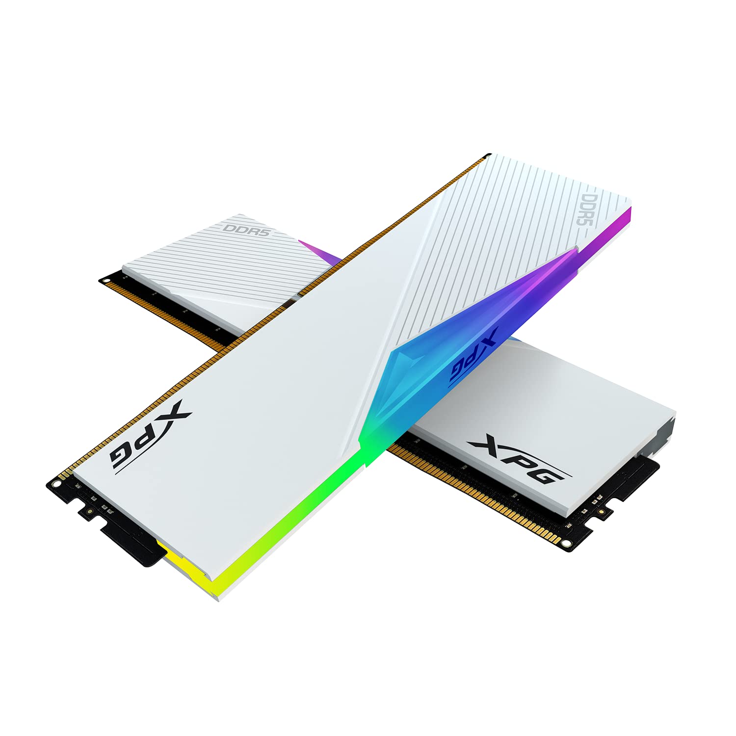 XPG Lancer DDR5 RGB 6000MHz 32GB (2x16GB) Desktop Memory with ADATA 2TB Premium SSD M.2 2280 PCIe Gen4 NVMe SSD Bundle