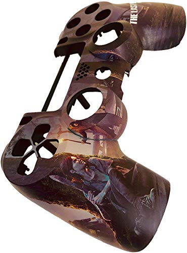 The Last Of Us 2 Fan Art Replacement Front Housing Shell Faceplate for PS4 Pro Controller JDM-050 JDM-055 (TLOU2 Ellie).