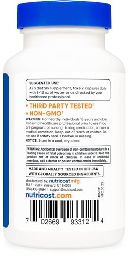Nutricost Multivitamin with Probiotics 120 Vegetarian Capsules - Packed with Vitamins & Minerals