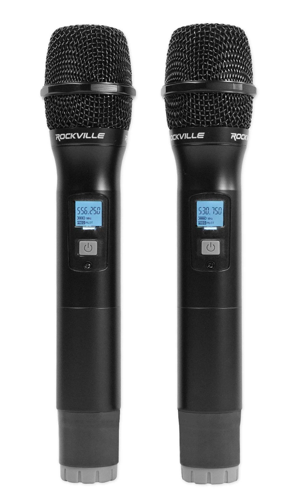 RockvilIe RWM3300UA Dual Handheld Microphones for Church Sound Systems