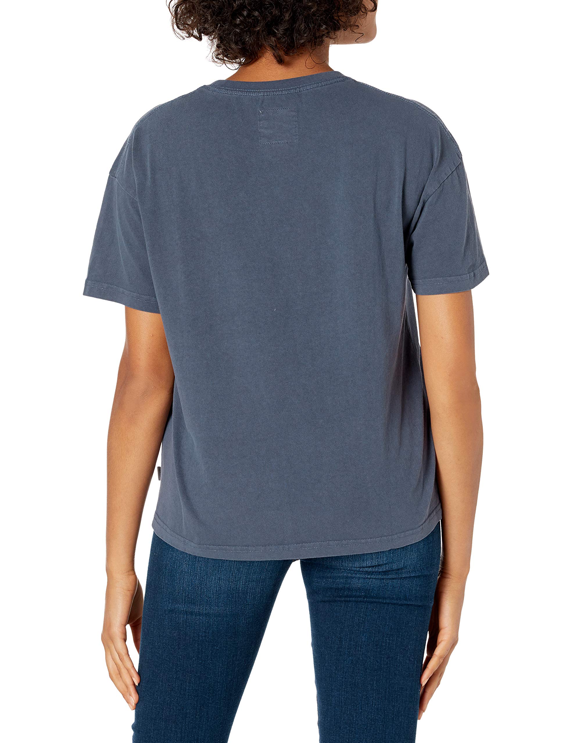 Rip Curl Women's Search Logo TEE Shirt, Indigo, L