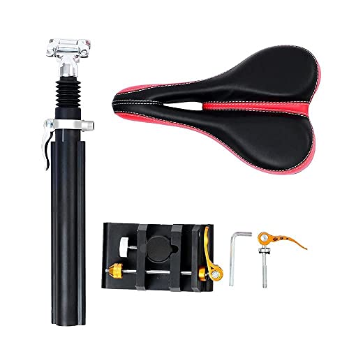 Stormytime Electric Scooter Seat Saddle Only For Xiaomi M365/Pro/1s/hiboy S2 Adjustable Comfortable And Shock Absorbing With Lift Function Seat Saddle Scooter Seat Attachment