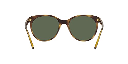 Vogue Eyewear Women's VO5453S Round Sunglasses, Dark Havana/Dark Green, 53 mm