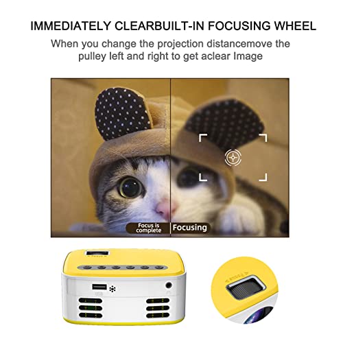 XUnion T20 Mini Led Projector Portable Video Player Miniature Cinema 1080P Hd Projection IE9