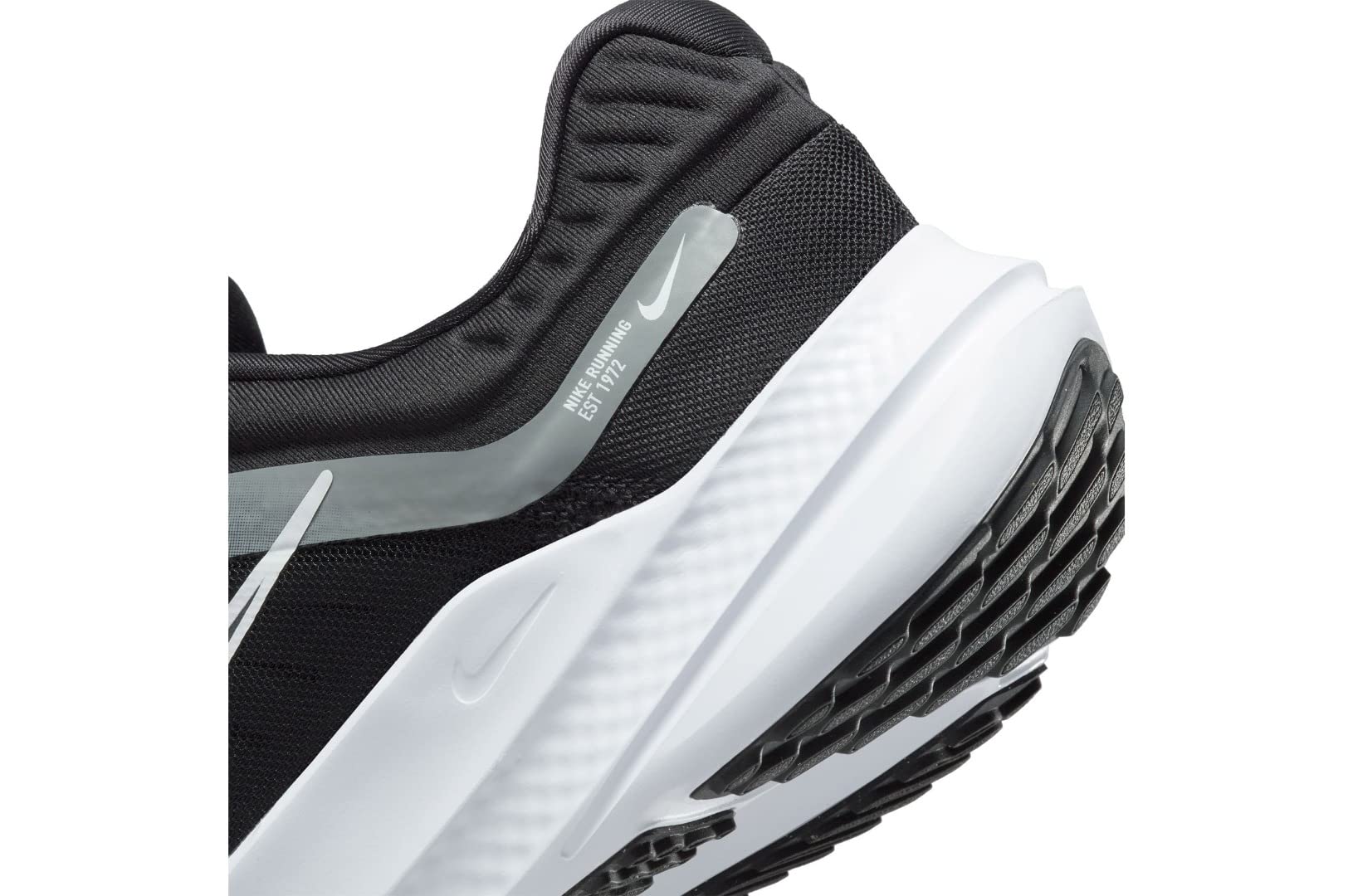 Nike "Quest 5" Men's Road Running Shoes (DD0204-001) Black/White, Size: 13