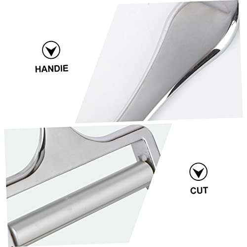 UPKOCH Raclette Scraper Tool Cheese Slicer Cheese Cutter Slicer Hard Cheese Cutter Cheese Wire Cutter Zinc Alloy Butter Cutting Machine Butter Slicer Cheese Cutting Tool Butter Cutter Hob