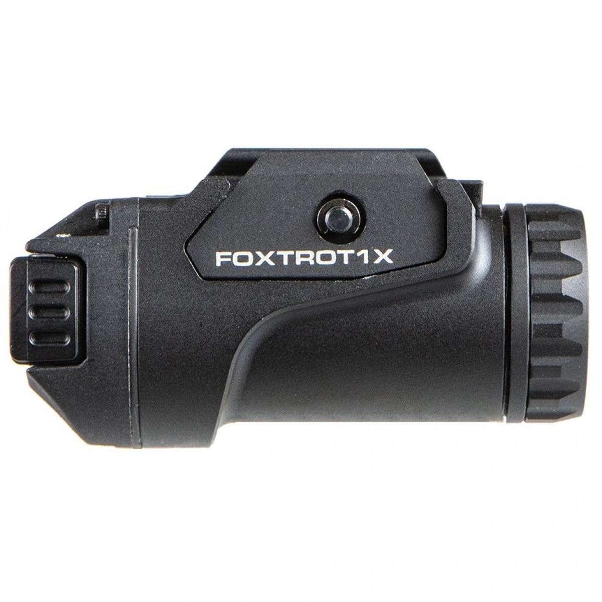 Sig Sauer Foxtrot1X 450 Lumens Compact Durable Tactical Rail-Mounted Handgun Flashlight with Ambidextrous Push-Button Side Switches, Black