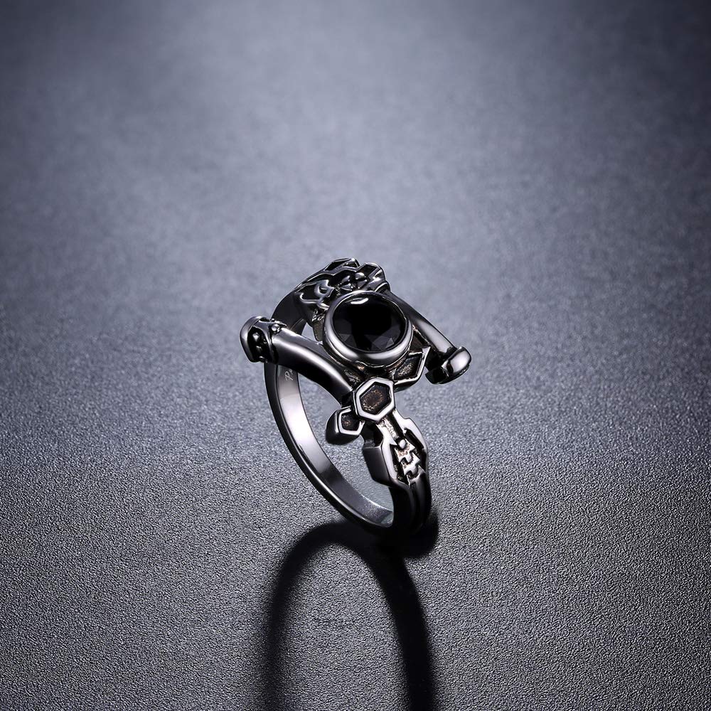Purreen SAO Kirito Elucidator Dark Repulser Sword Art Online Infinity Moment Kirigaya Kazuto Ring (9)