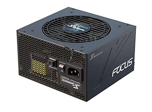 Seasonic FOCUS GX-550, 550W, Full-Modular, Fan Control in Fanless, Silent, and Cooling Mode, Perfect Power Supply for Gaming and Various Application, SSR-550FX.