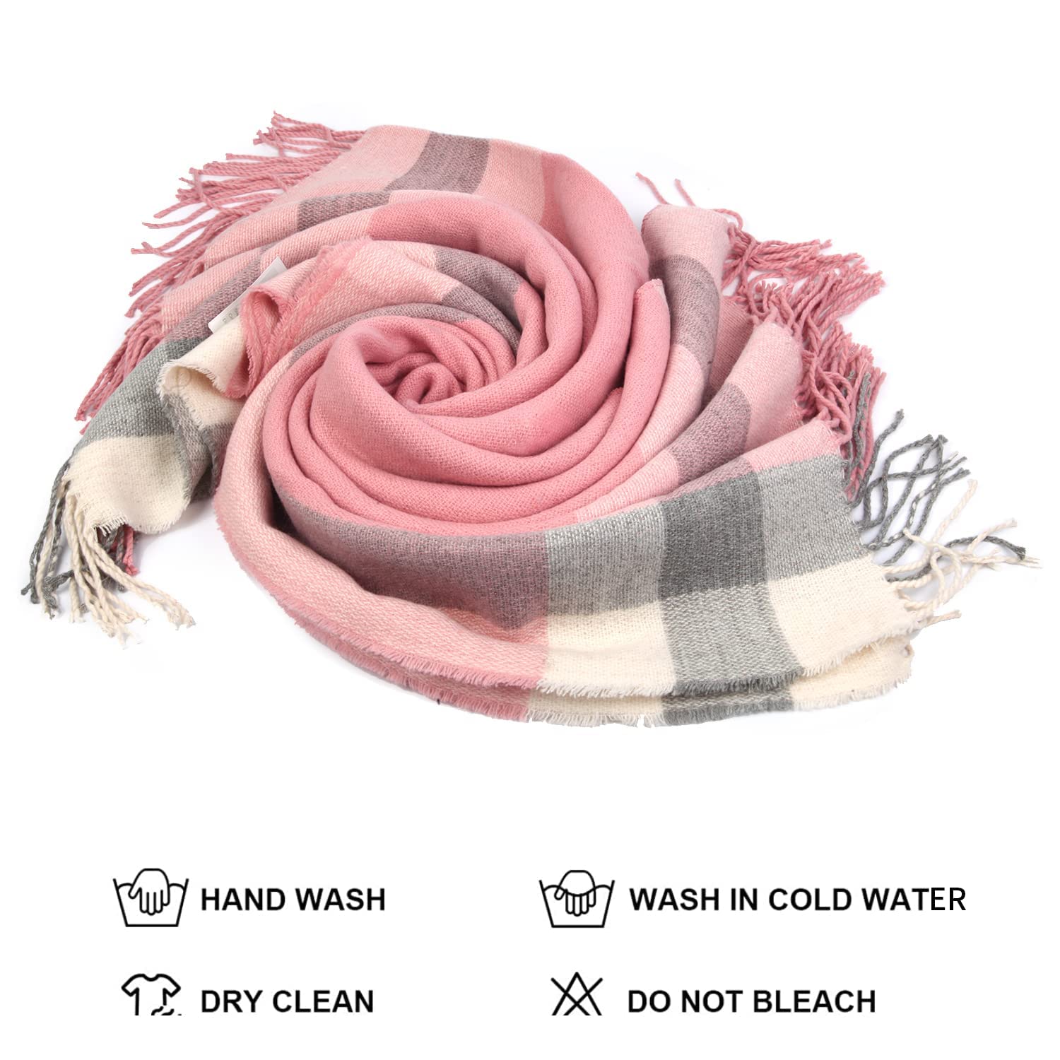 WINUP Women's Shawls Wraps Poncho Sweater Cape Blanket Open Front Scarf Coat for Fall Winter for Women