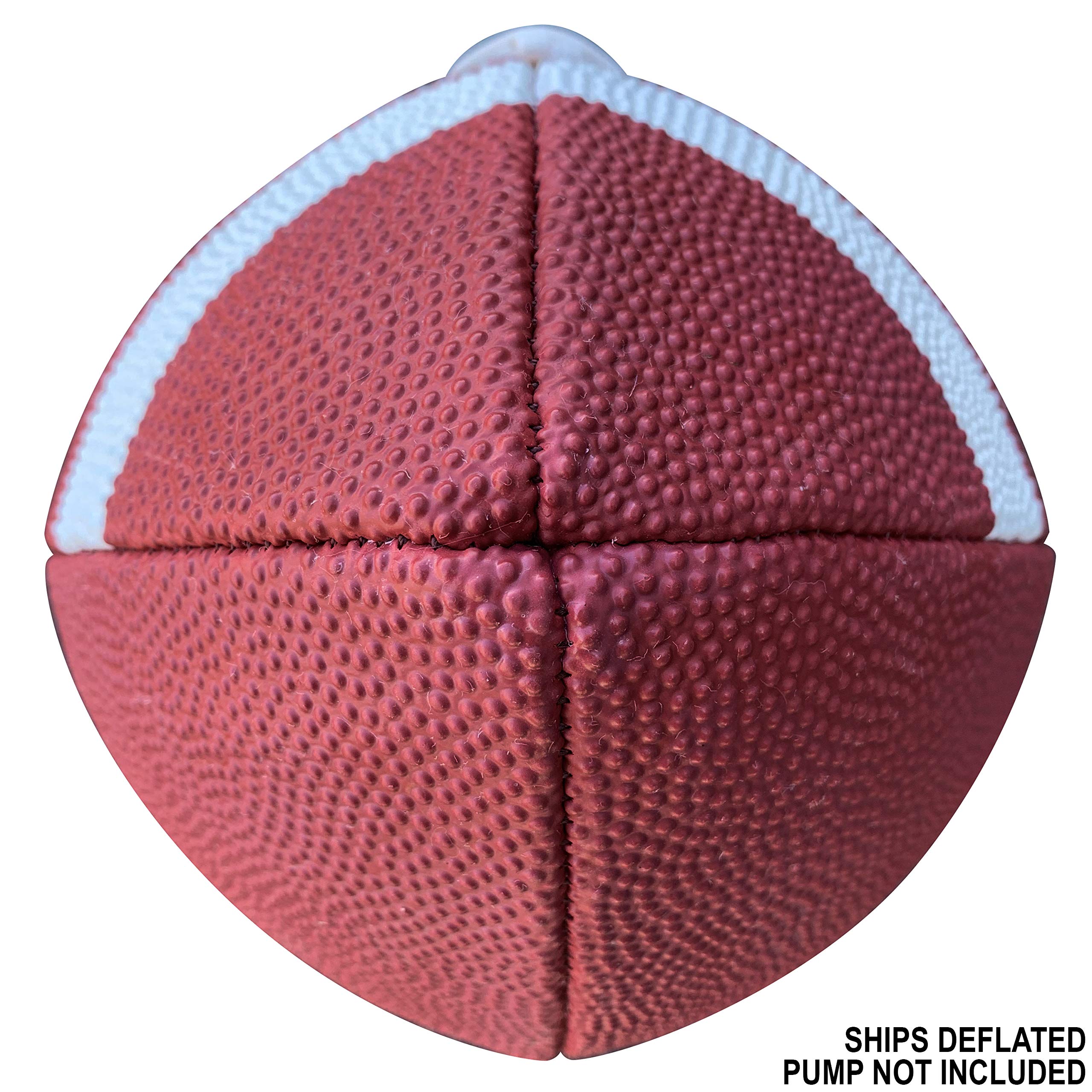 Passback Junior Rubber Football, Ages 9-13, Youth Training Football, (Ships Deflated)