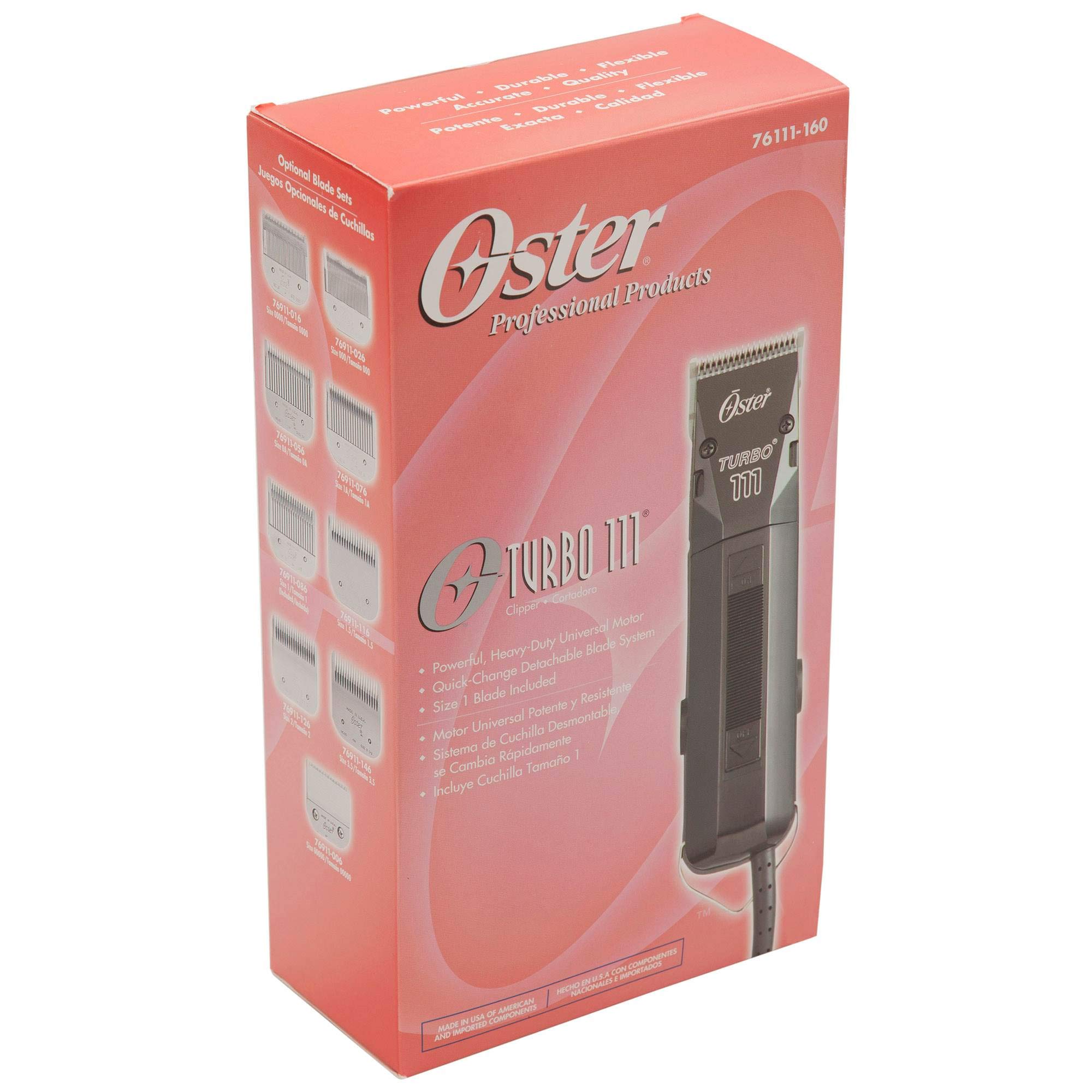Oster Turbo 111 Universal Motor Clipper 076111-140-000
