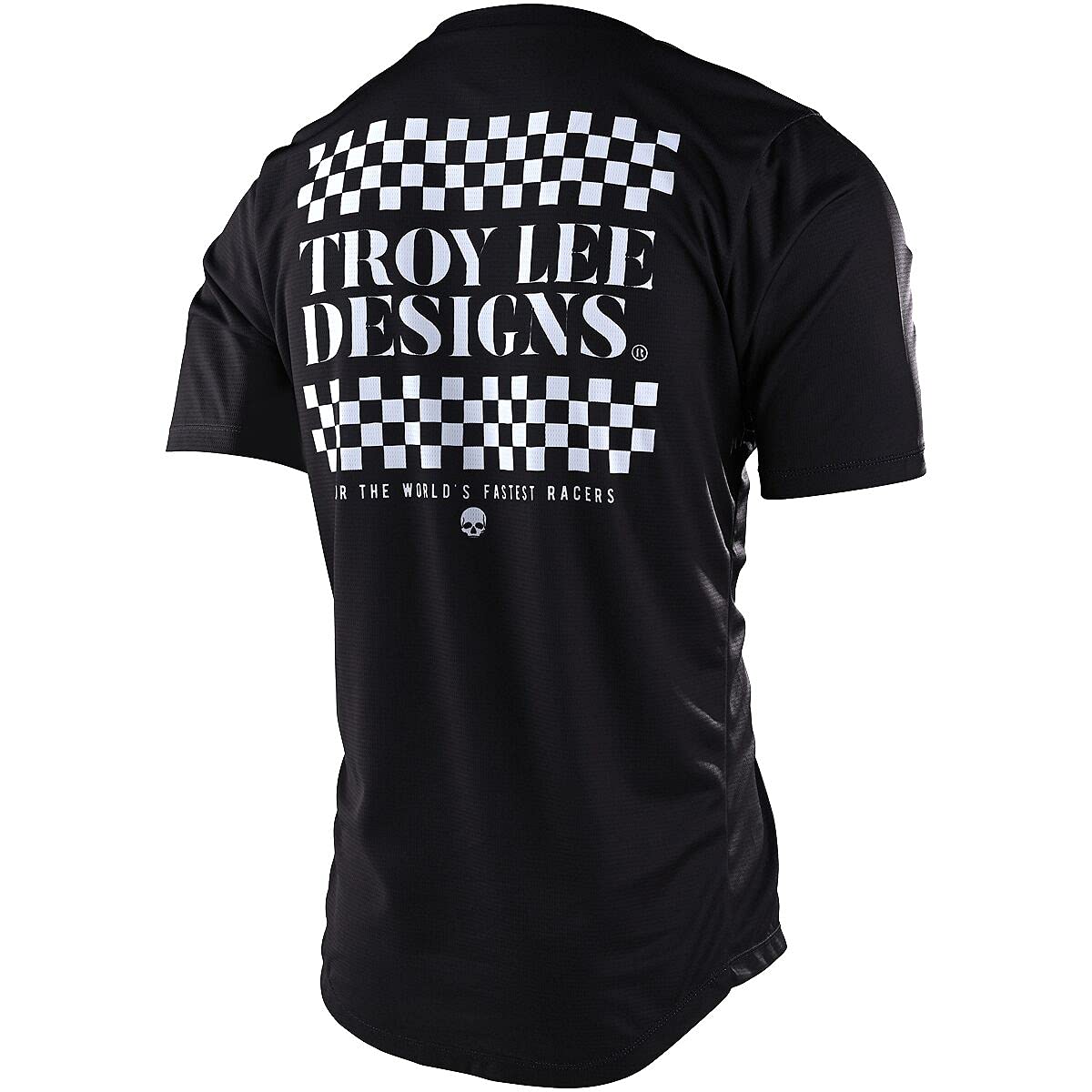 Troy Lee Designs Mens|All Mountain|Trail|Mountain Bike|Service Flowline Short Sleeve Jersey (Black, SM)