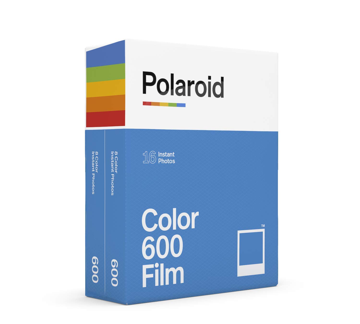 Polaroid Originals OneStep 600 Red Stripe with 600 Color Double Pack Film Bundle (6109)