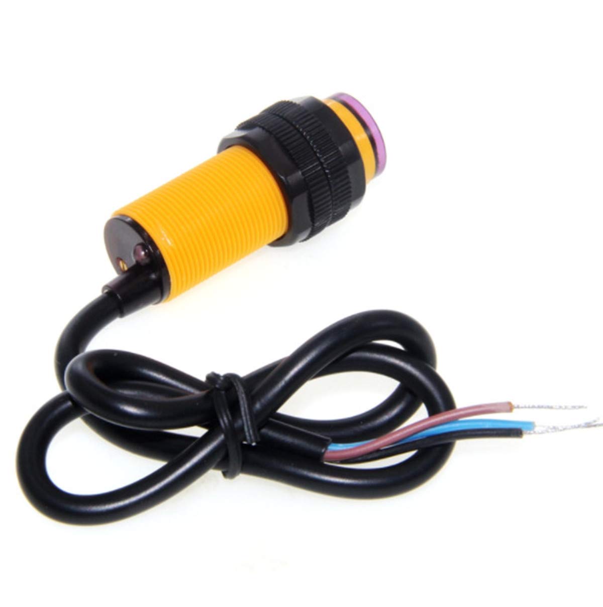 SUBALIGU 3pcs E18-D80NK Infrared Photoelectric Switch Obstacle Avoidance Sensor Module Compatible with Arduino Robot Car