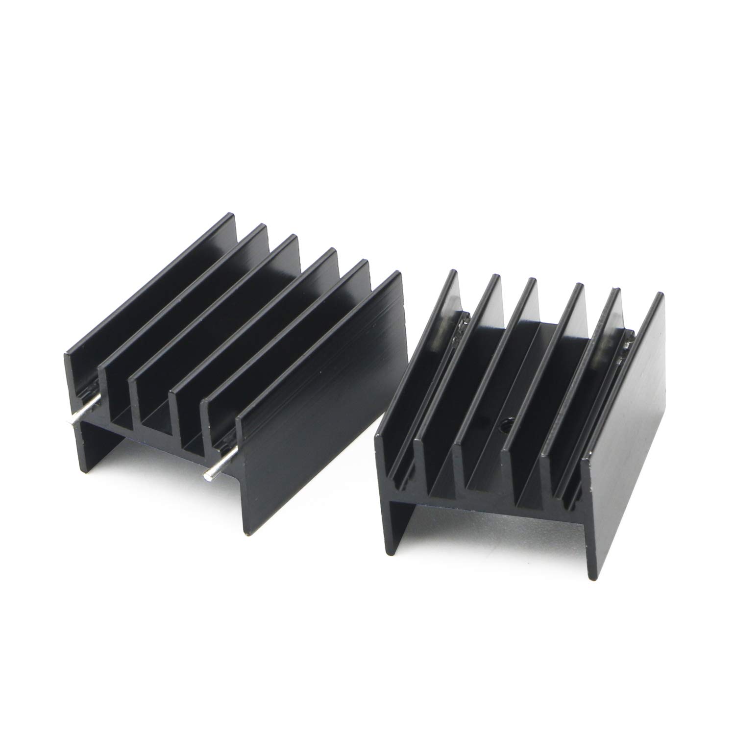 Senmod Small Heatsink Kit, 30x23x16mm Heat Sink Cooling Module Fin for MTDA7294, L298, IC Module, Pack of 30