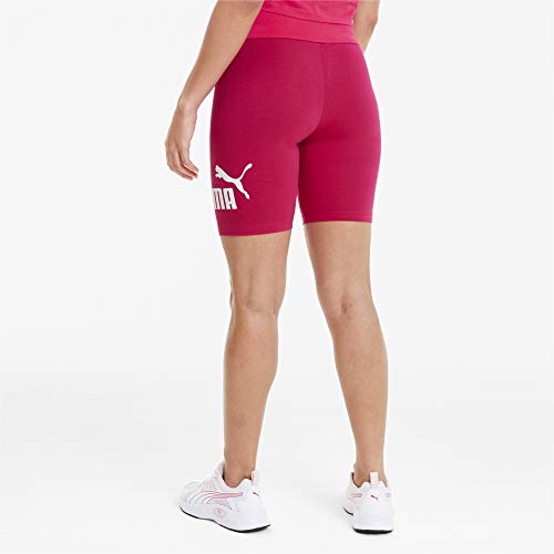 PUMA womens Essentials+ 7" Yoga Shorts, Bright Rose, Small US