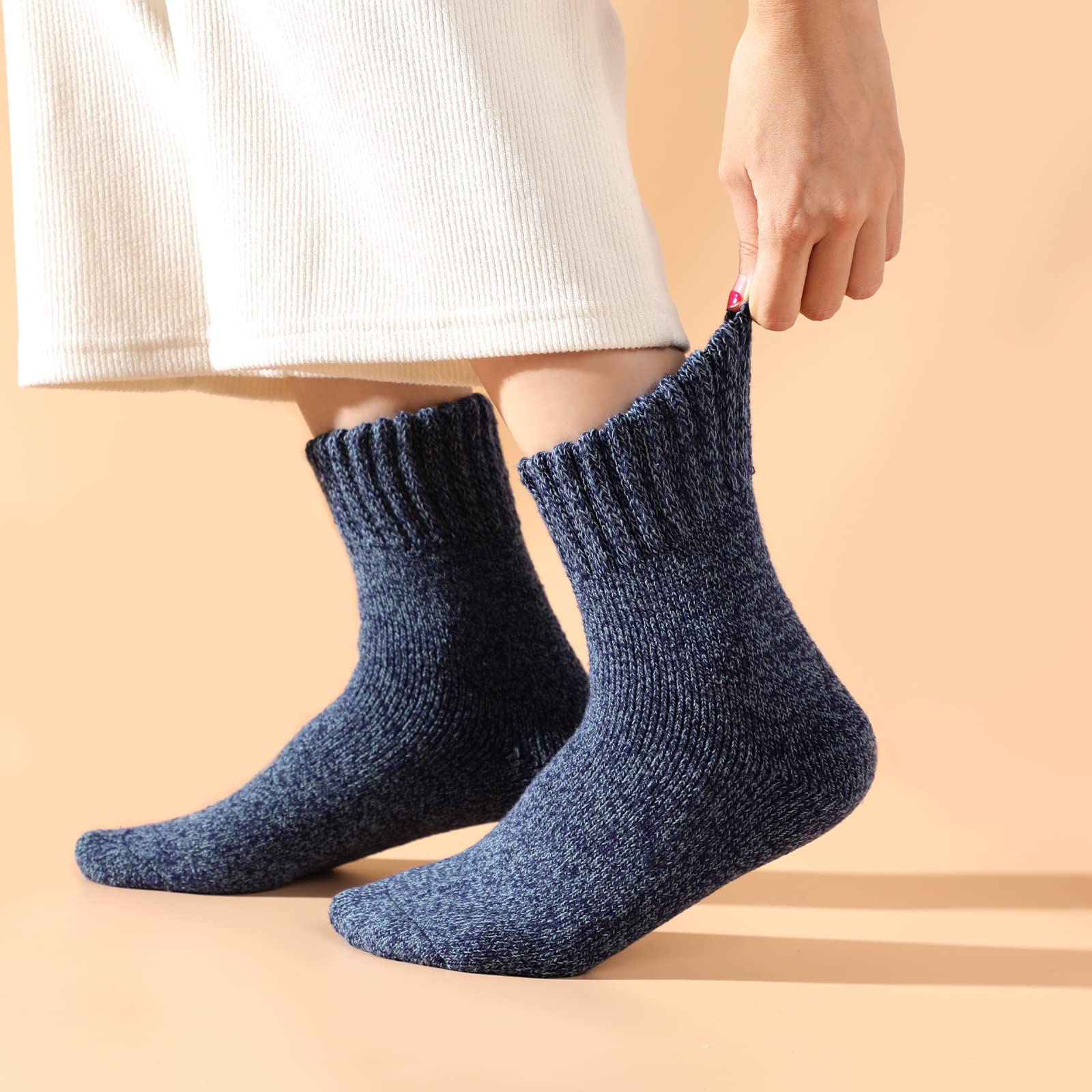 Trifabricy 3 Pairs Wool Socks