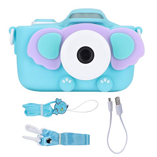 Small Camera, Kids Gift Children Camera 3.0 Inch IPS Touch Screen Digital Multifunction with Silicone Sleeve for Photo Taking for Video Recording