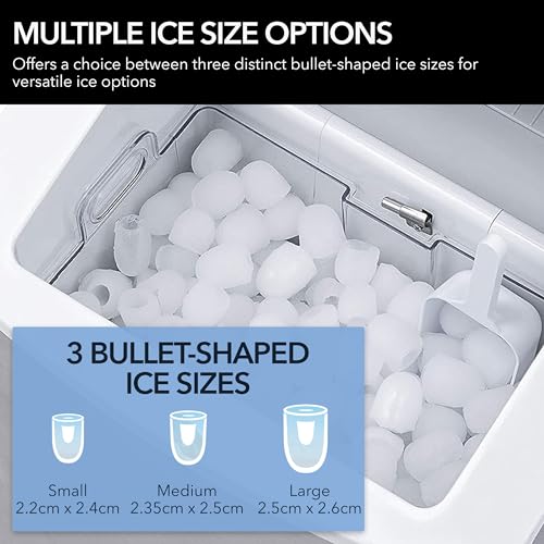 Whynter IMC-490SS Portable Ice Maker, 49-Pound, Stainless Steel