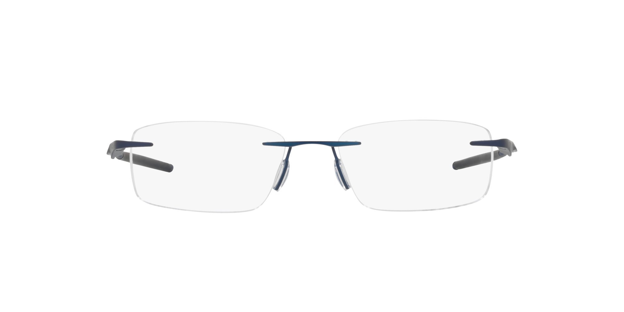 Oakley Men's Ox5118 Wingfold Evr Rectangular Prescription Eyeglass Frames, Satin Midnight/Demo Lens, 53 mm