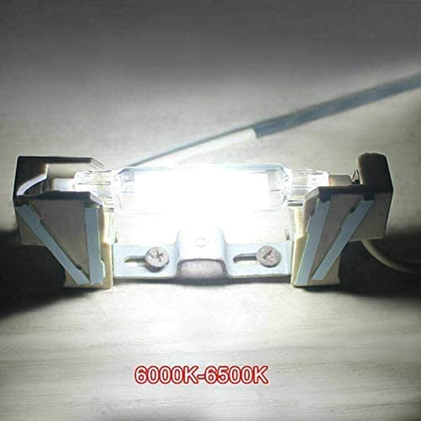 Qixivcom 2 Packs 78mm 10W R7S LED Bulbs LED COB Light 100W Halogen Equivalent J Type T3 120V R7S Dimmable Daylight White 6500K Double Ended R7S LED J78 Flood Light Landscape Lights Lamp Work Lighting