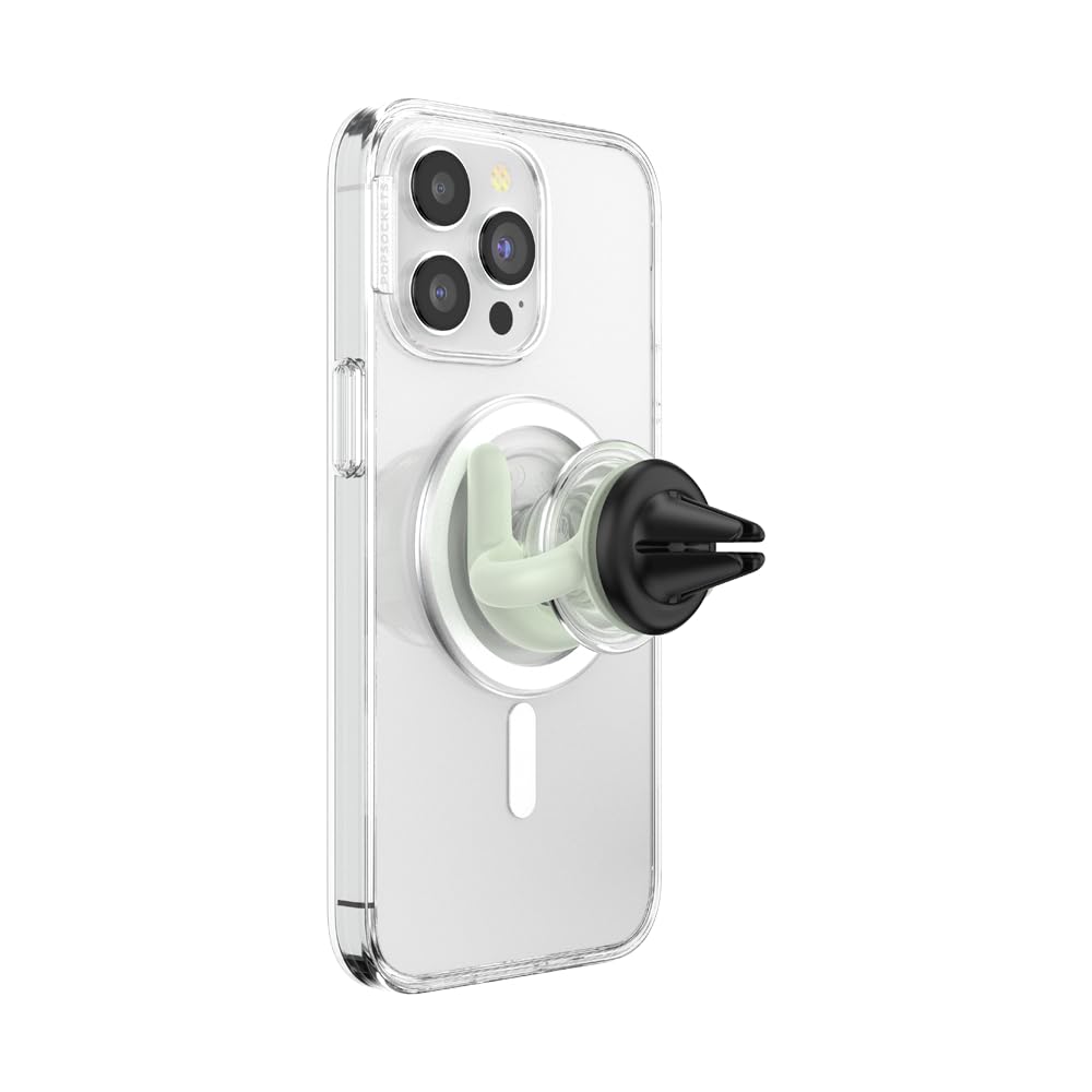 PopSockets Phone Mount for Car, Car Vent Phone Mount, Car Mount for Phone - Glow in the Dark